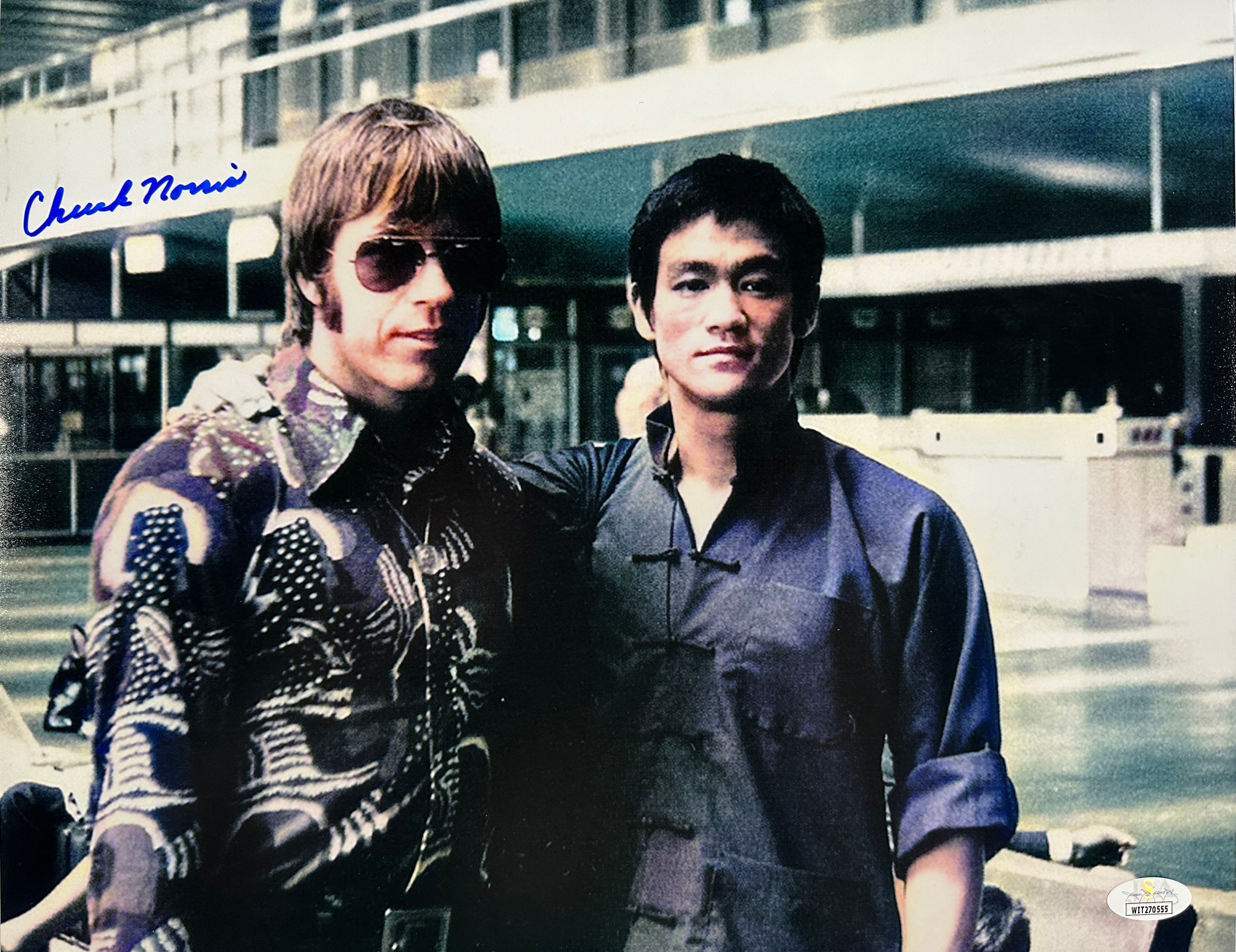 Chuck Norris Signed 11x14 Photo JSA COA from Private Signing – Leaf ...