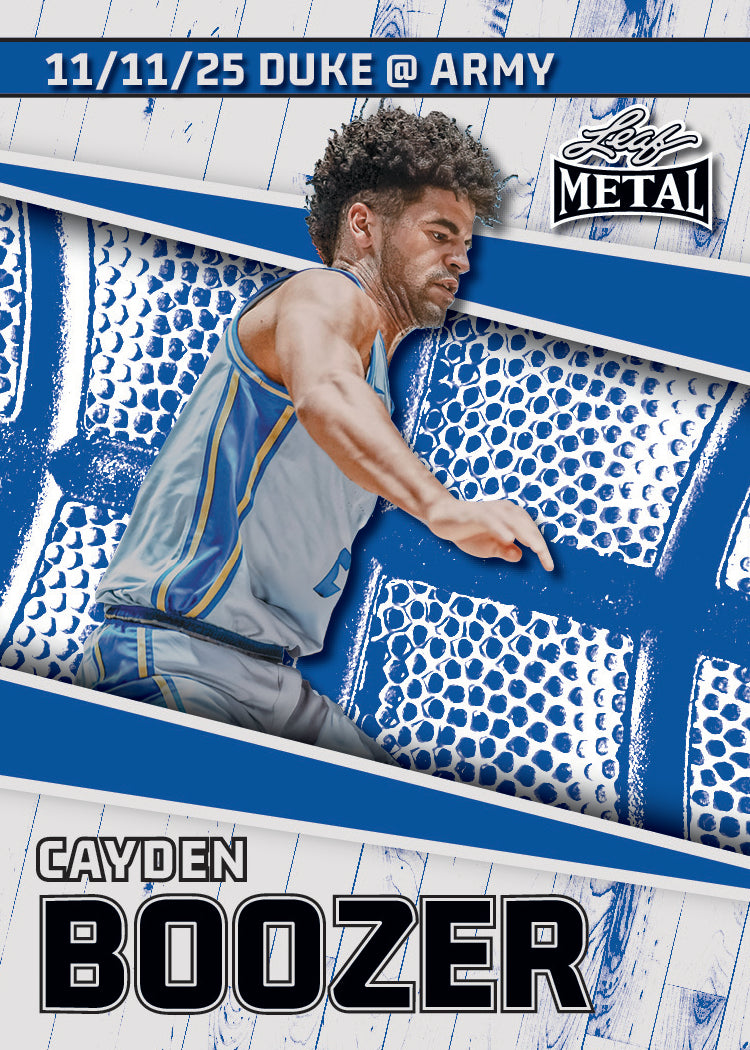 2025 Leaf Metal Cayden Boozer Continuum - Game 3 (Available until 11/1 ...