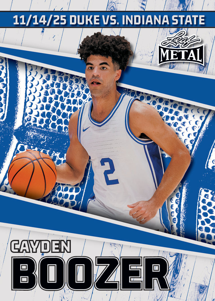 2025 Leaf Metal Cayden Boozer Continuum - Game 4 (Available until 11/2 ...