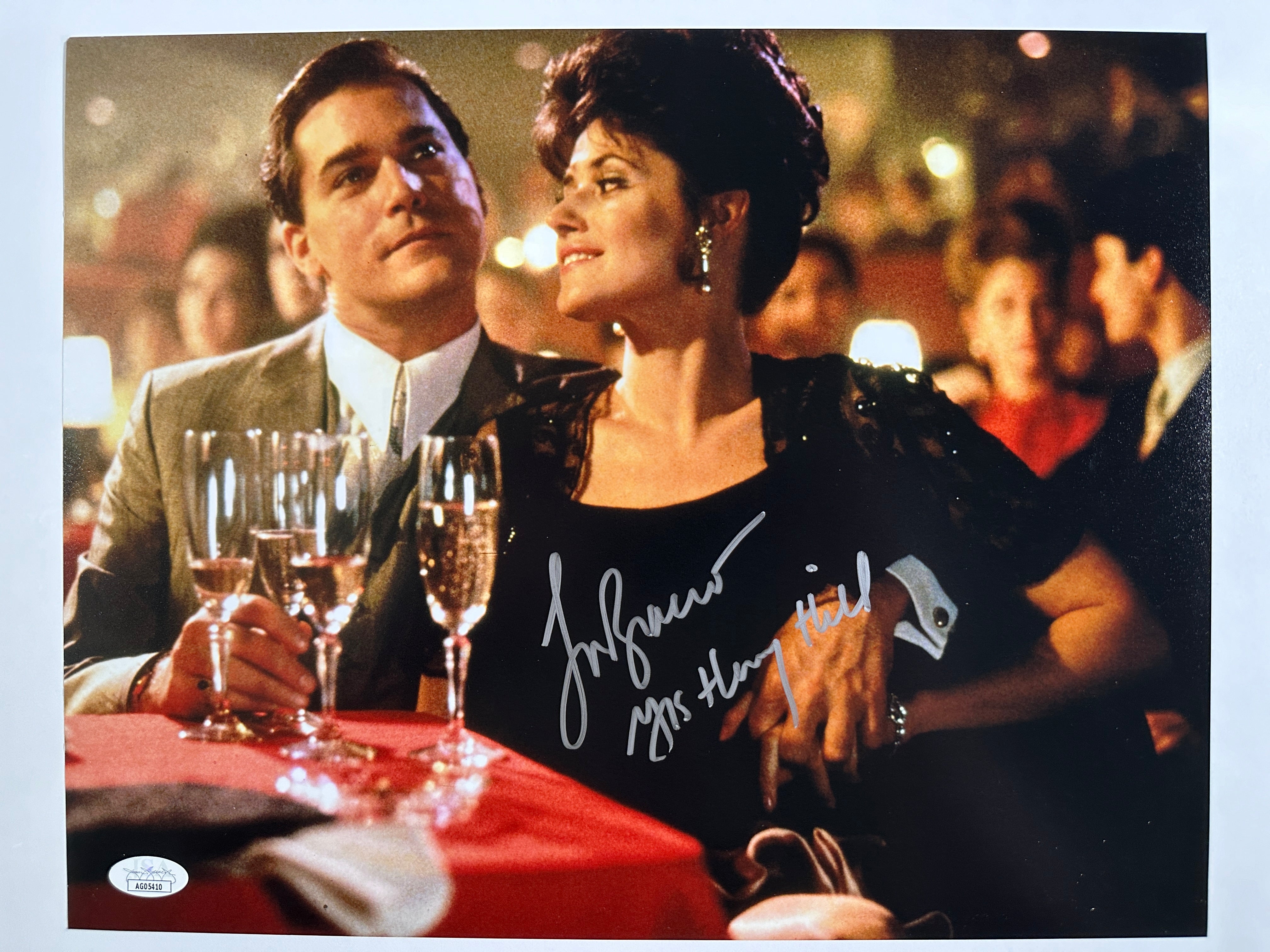 Lorraine Bracco Signed 11x14 Photo Goodfellas Mrs. Henry Hill JSA COA ...